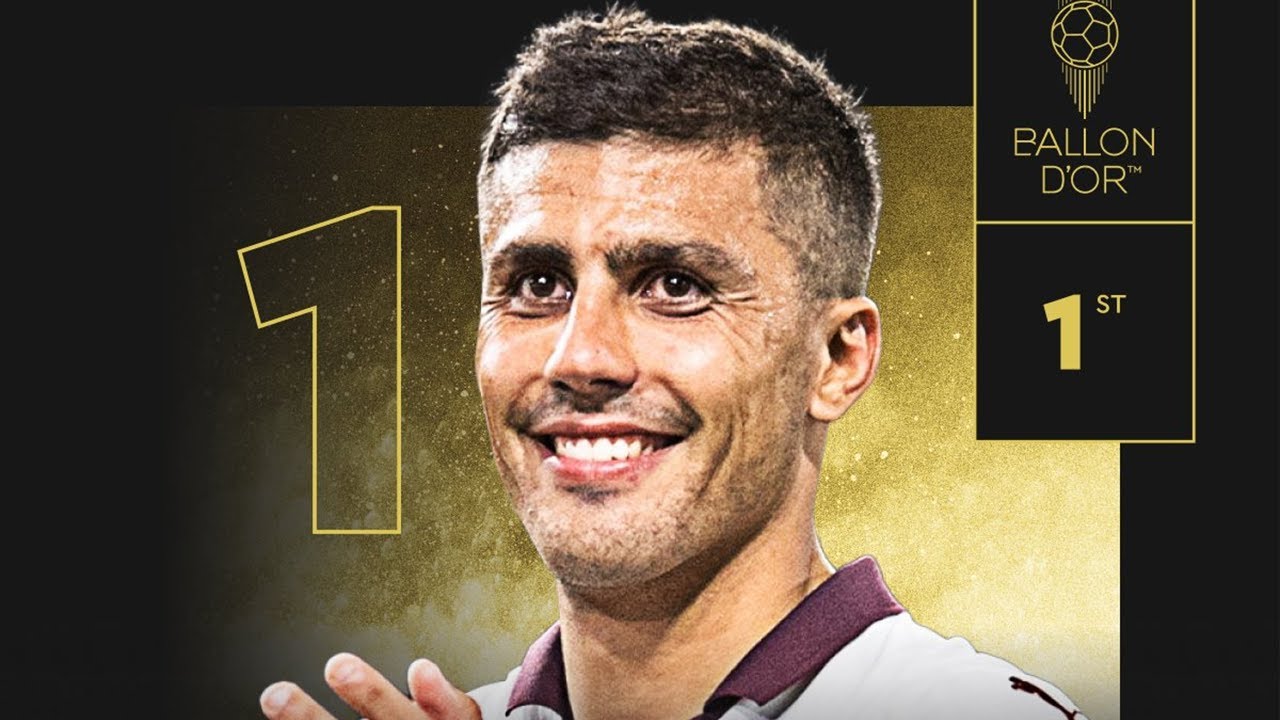 Manchester City's Rodri wins 2024 Ballon d'Or winners! | Rodri First ...