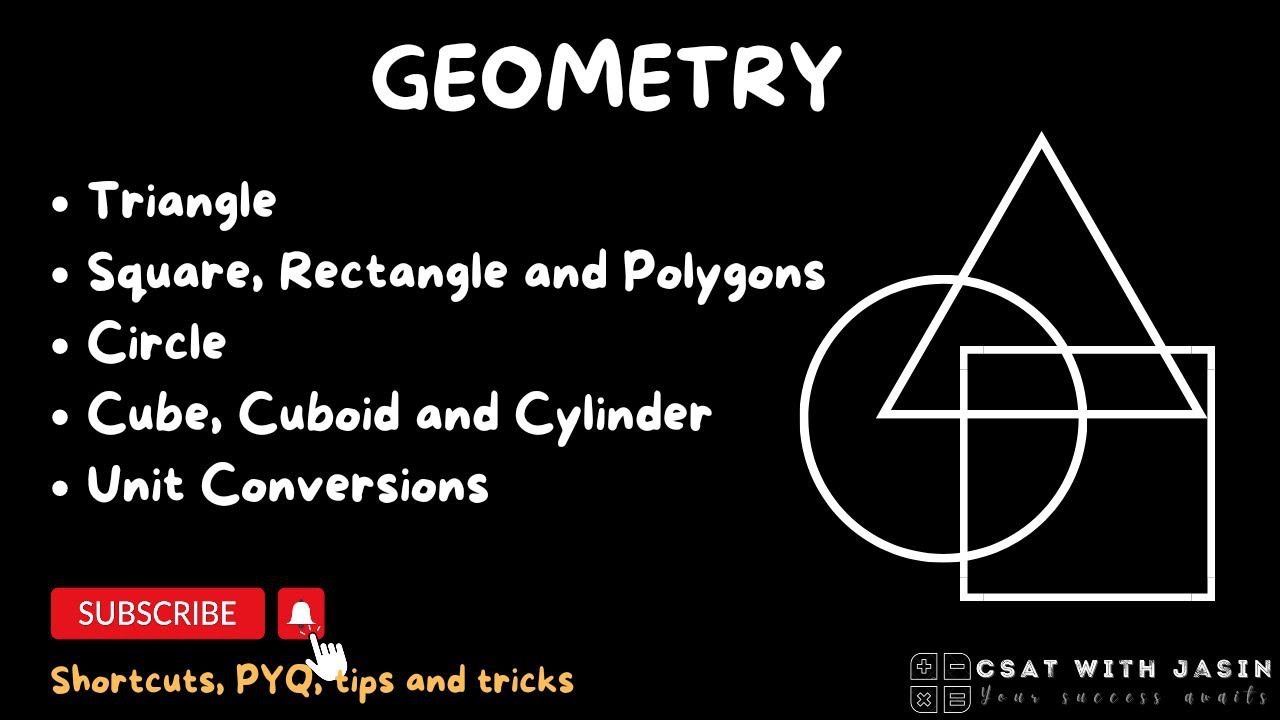 Lecture 24 - GEOMETRY|CIRCLE|TRIANGLE|POLYGON|CONVERSIONS|CUBE|CUBOID ...