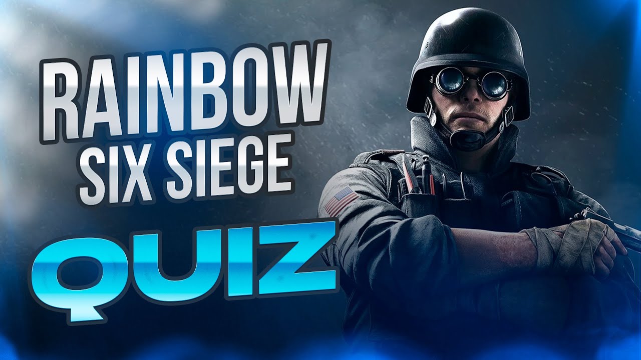 🔫 Are You a Rainbow Six Siege Pro? Take the Quiz! 🎯 - YouTube