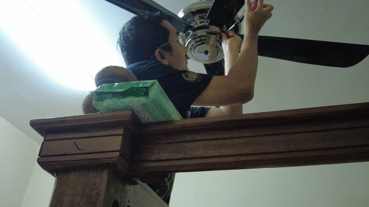 Tutorial | Repair Kipas Siling Tidak Berpusing Dan Perlahan - YouTube