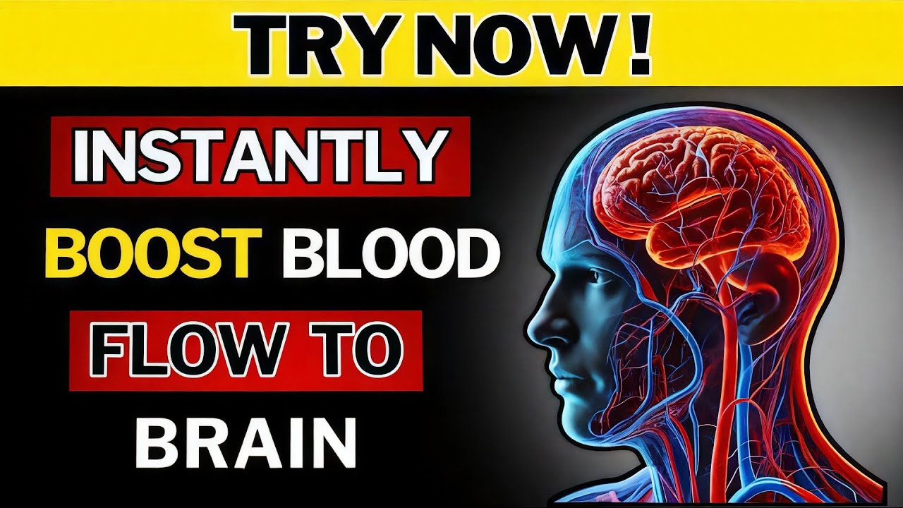 Poor Focus? Try THIS to improve Blood Flow to Brain #medical # ...