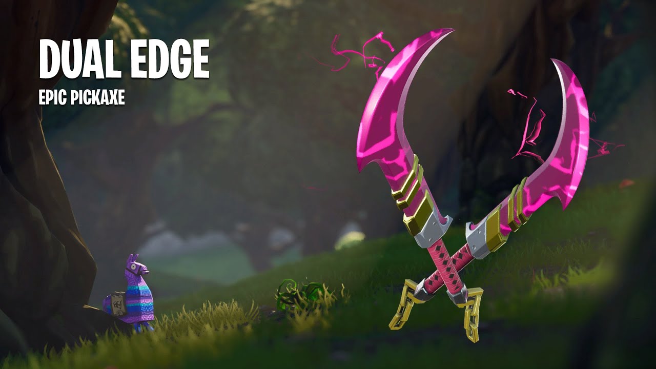 Dual Edge | Epic Pickaxe | Fortnite - YouTube