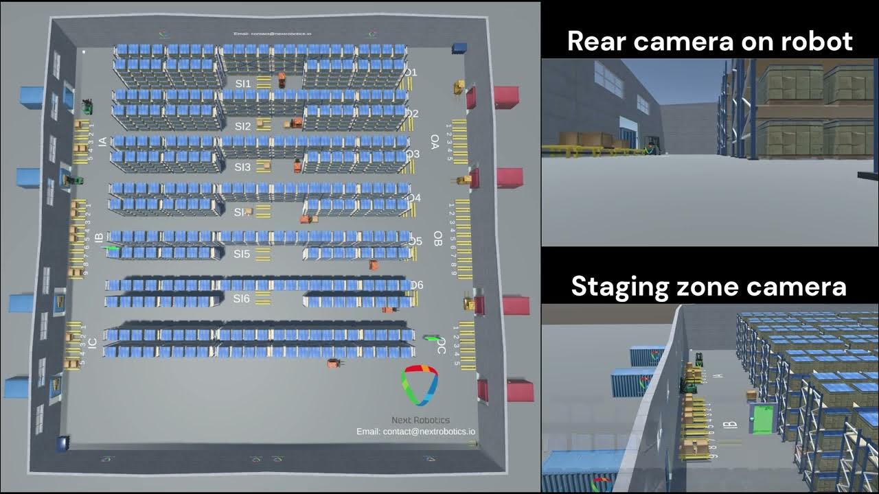 NextAMR (Autonomous Mobile Robot) Application at Distribution Center in FMCG company | Next ...