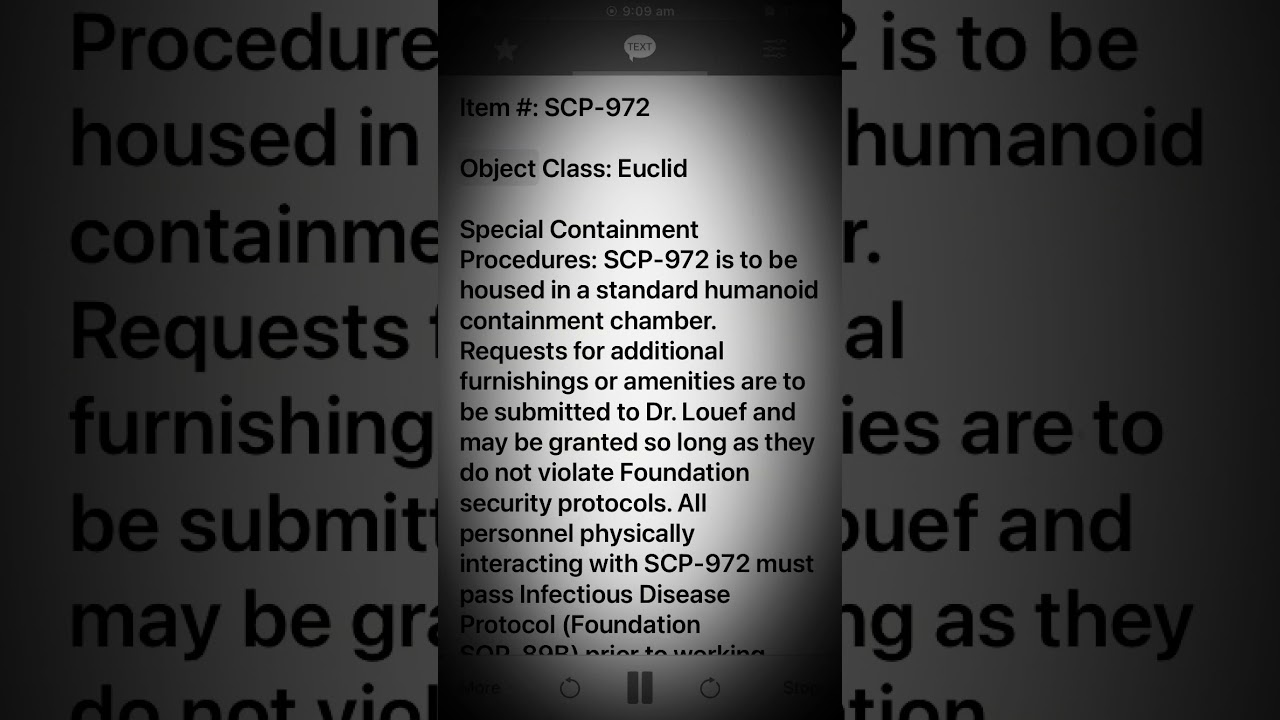 Scp 972 Immunity - YouTube