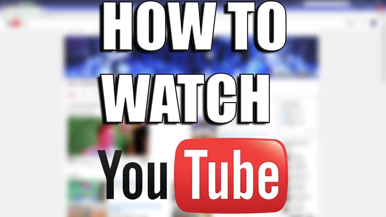 Tutorial:How To Watch YouTube Vidoes and Keep Up To Date - YouTube