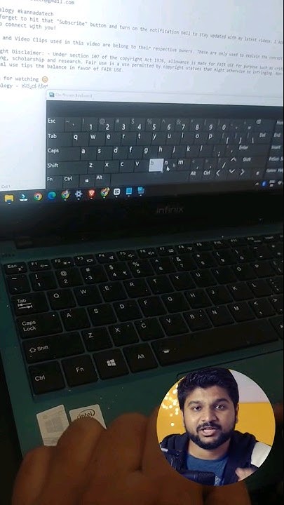 😯Hidden Virtual Keyboard | how to use virtual keyboard in laptop in ...
