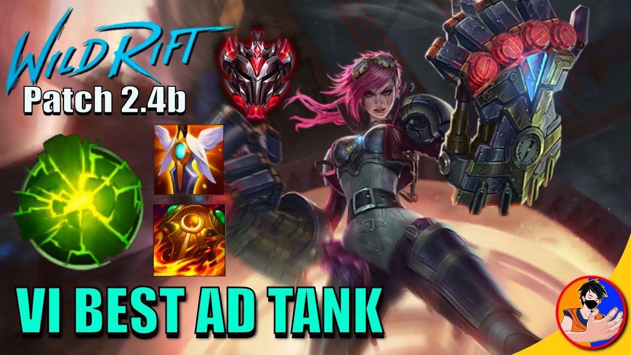 Vi TANK but still do damage | Build and runes | WILD RIFT SEASON 3 ...