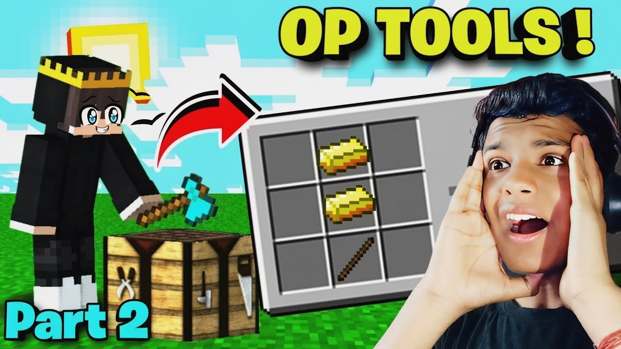 😱I Tried SUPER OP TOOLS in MINECRAFT for 100 Days| SUPER OP TOOLS|# ...