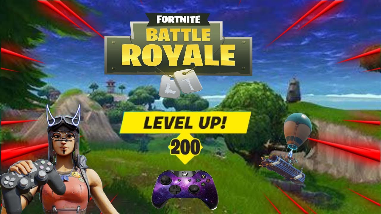 je passe niveau 200 sur Fortnite - YouTube