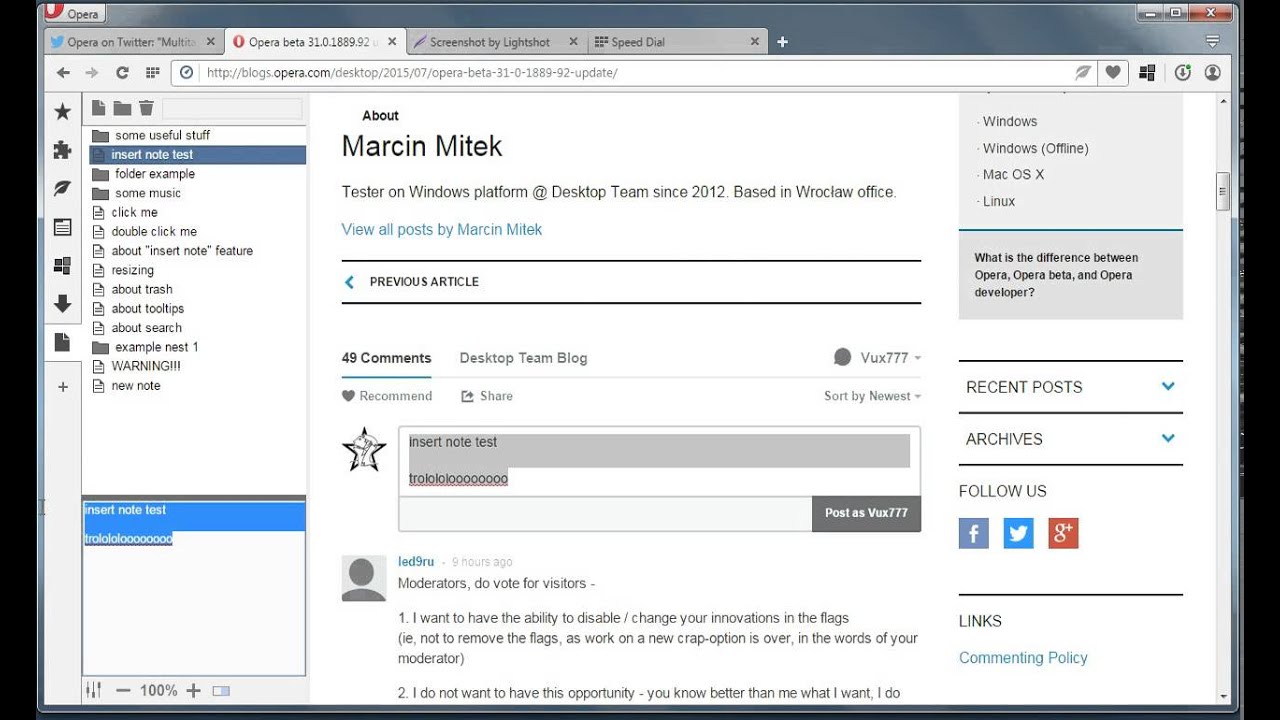 V7 Notes - insert note feature - YouTube
