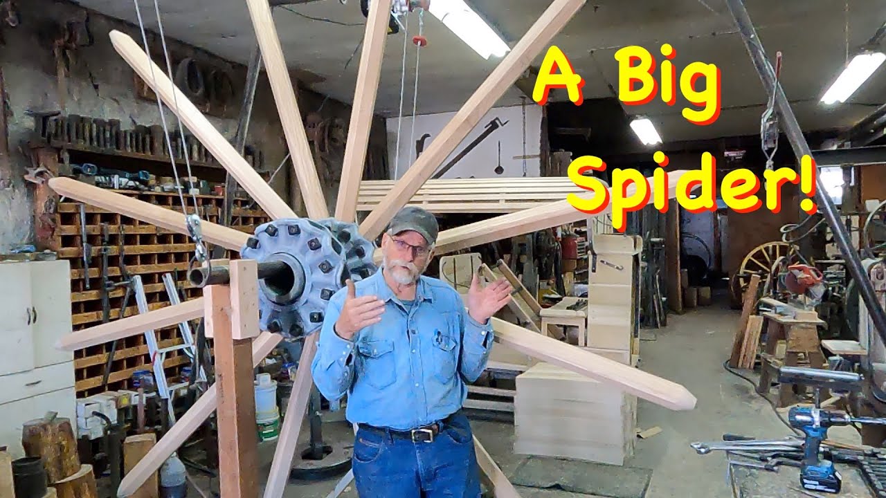 When Wood Wheels Become Spiders | | Engels Coach Shop - YouTube