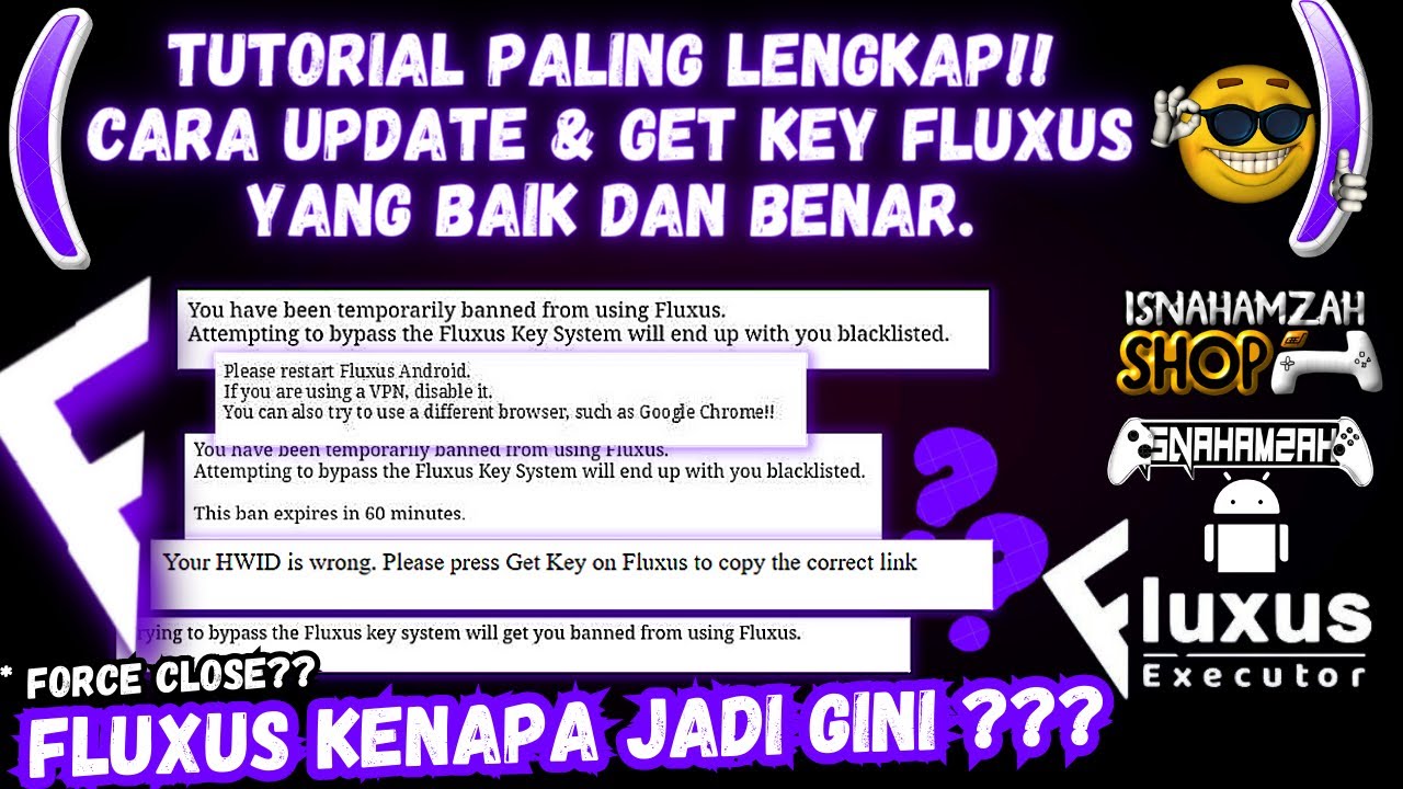 [ UPDATE ] FLUXUS ANDROID! CARA GET KEY YANG BAIK DAN BENAR, KENAPA ...