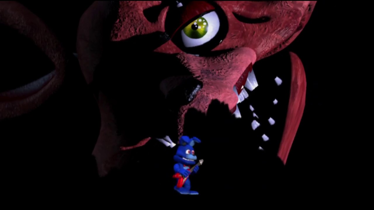 FNaF World update2 scary foxy.exe mine game - YouTube