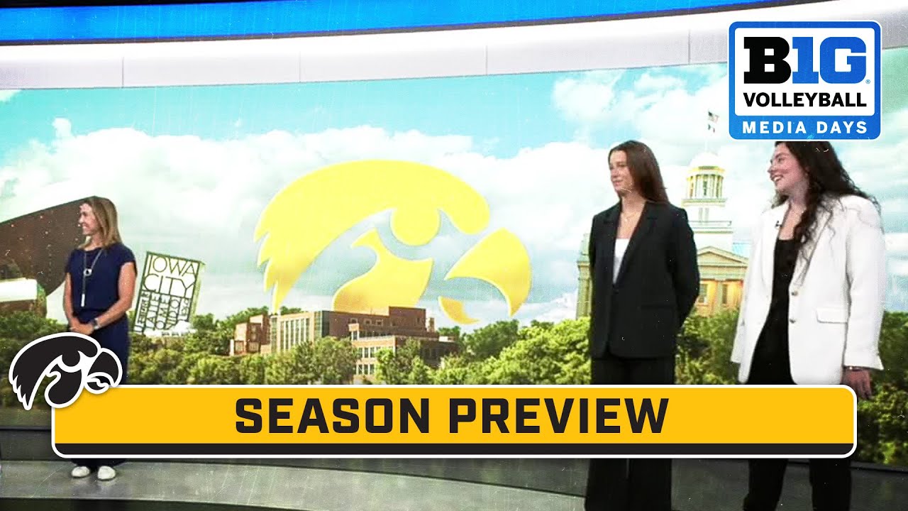 Iowa's HC Jim Barnes, Anna Davis, Michelle Urqhart Talk Season Preview ...