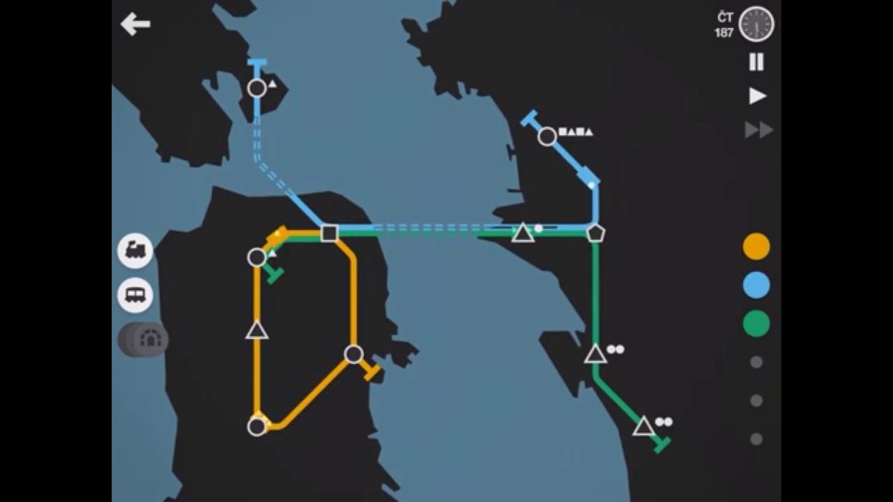 MINI METRO #2 San Francisco - YouTube