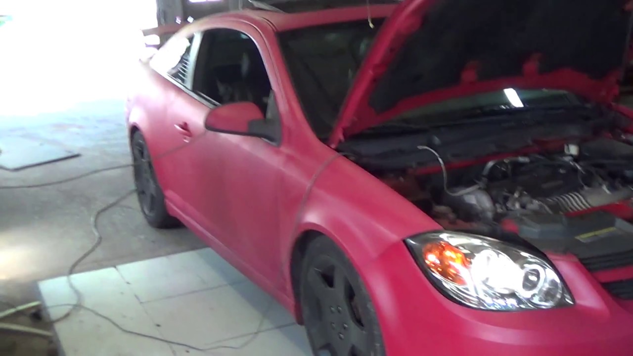 2005 Cobalt SS LSJ Supercharged Dyno runs - YouTube