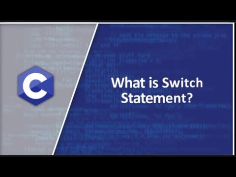 What is Switch Statement in C programming language in Hindi ? - YouTube