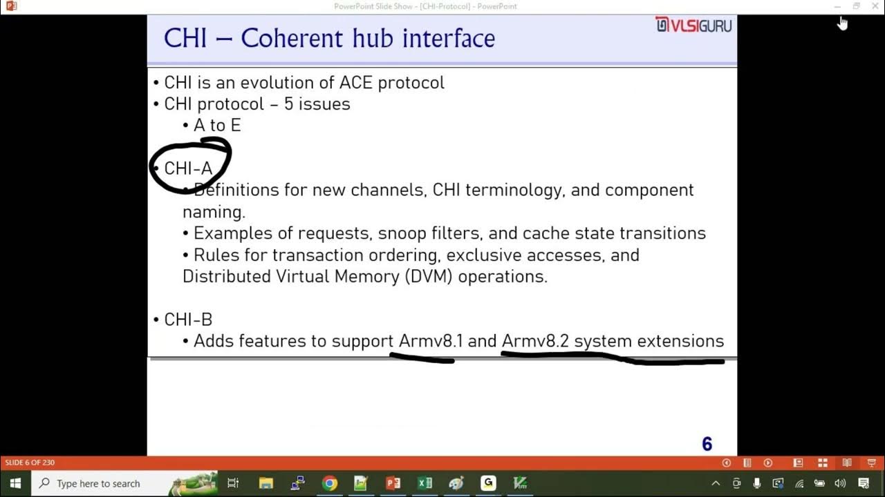 AMBA CHI protocol training demo session - YouTube