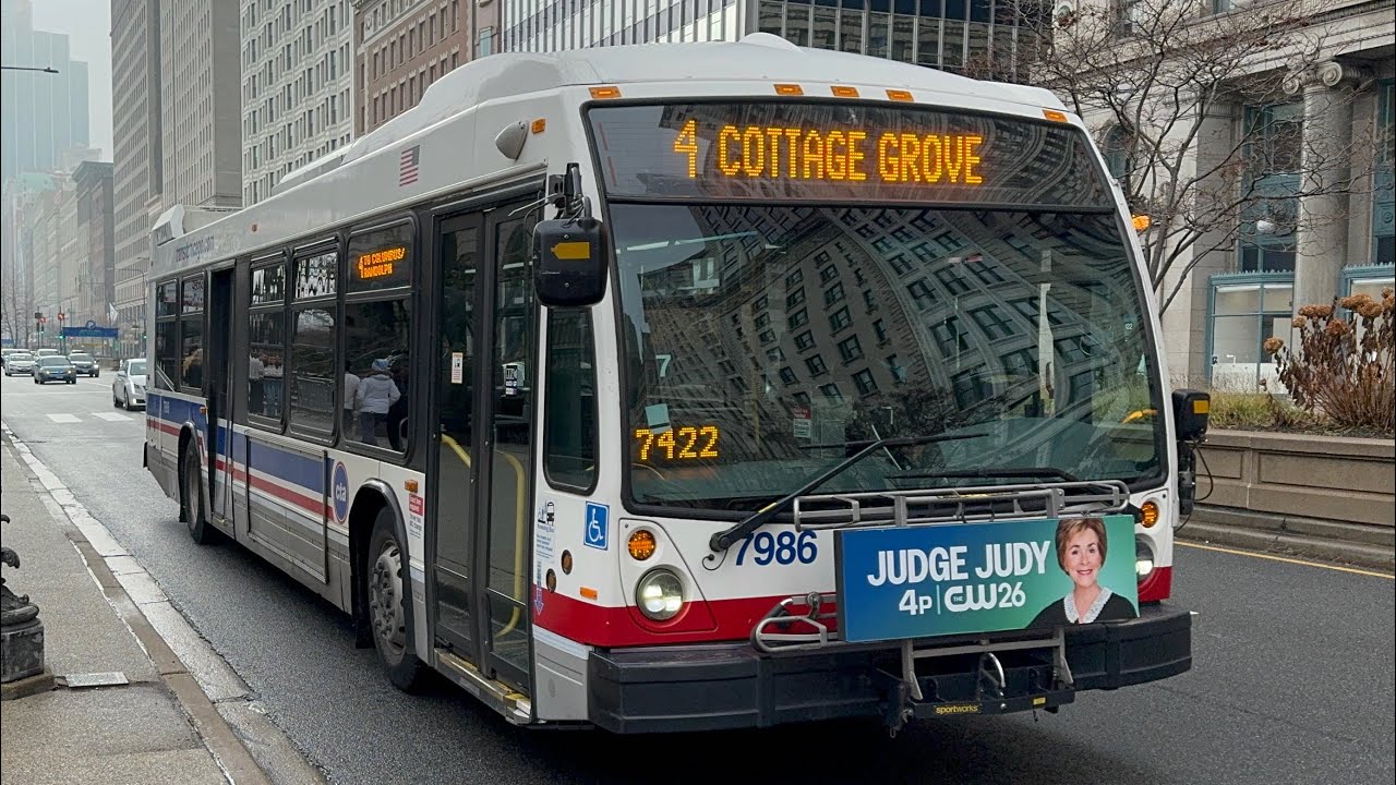 CTA Buses In Action #14 (Last Buses In Action Before The New Year ...