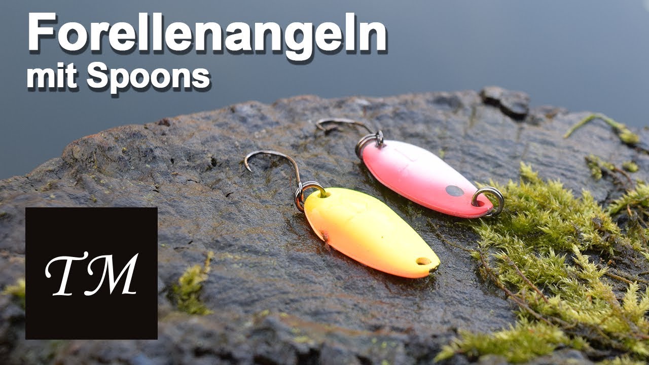 Forellenangeln mit Spoons - Erfolgreich auf Forelle angeln - YouTube