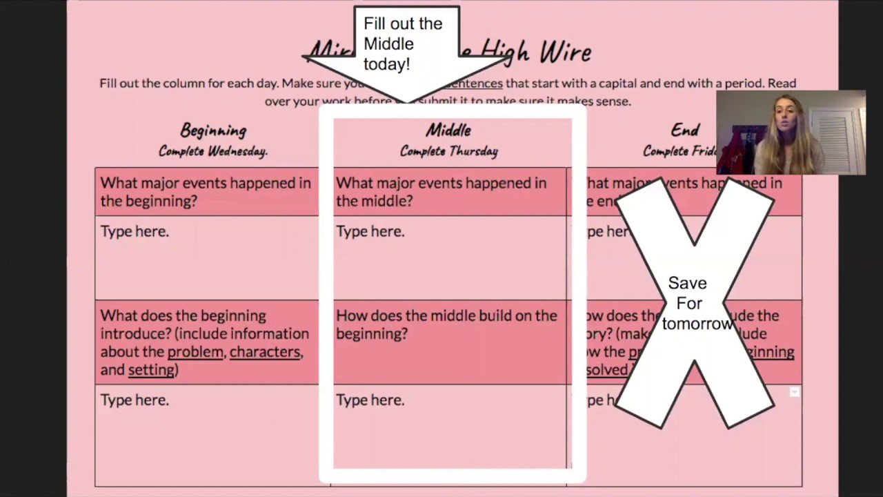 Mirette on the Highwire Day 4 - YouTube