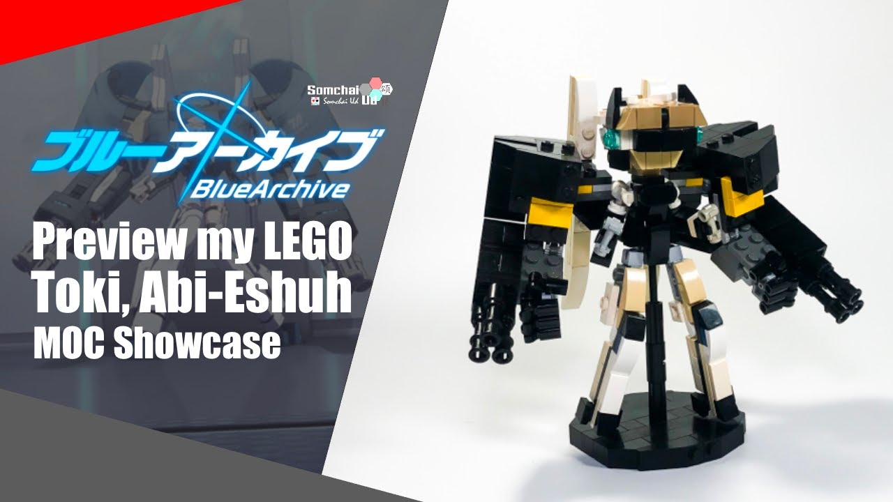 Preview my LEGO Blue Archive Asuma Toki, Abi-Eshuh MOC | Somchai Ud ...