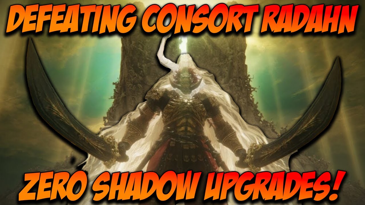 ENDING STREAM WHEN I BEAT CONSORT RADAHN WITH ZERO DLC UPGRADES! - YouTube