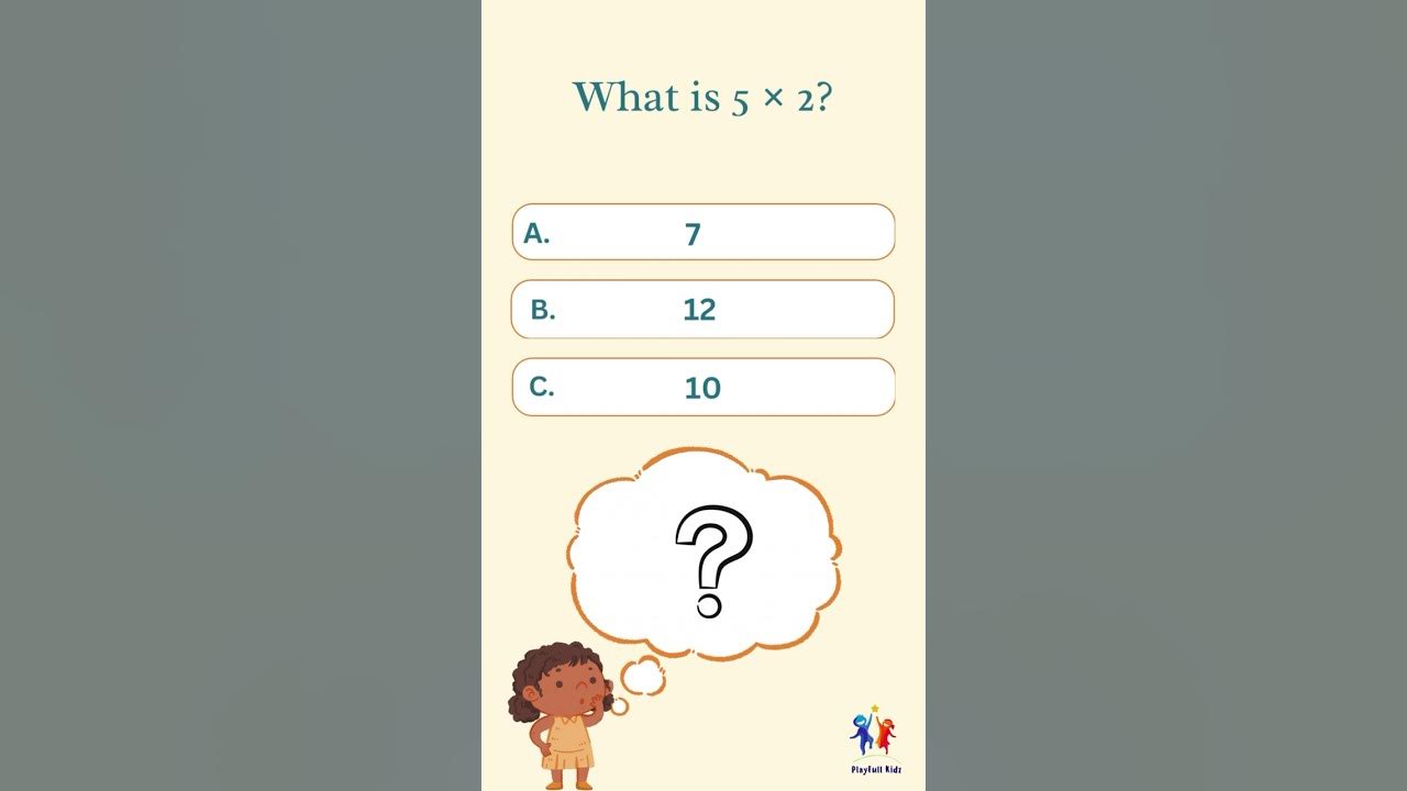 Can you solve this in 10 seconds? 🧠 Fun math challenge for kids! # ...