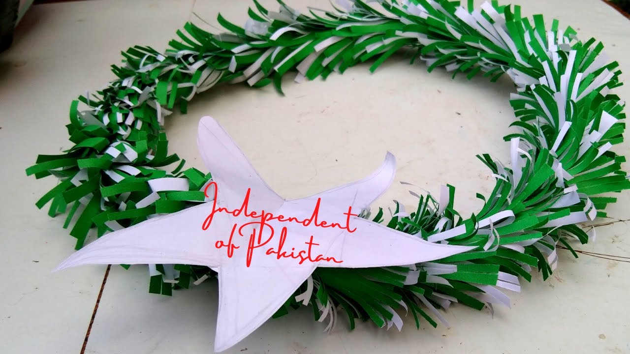 Pakistan Independence Day Decoration Ideas For Home Paper Craft Eid pakistan-independence-day-decoration-ideas-for-home-paper-craft-eid