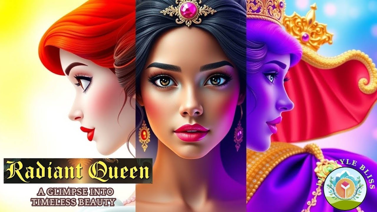 Radiant Queen - A Glimpse into Timeless Beauty - YouTube