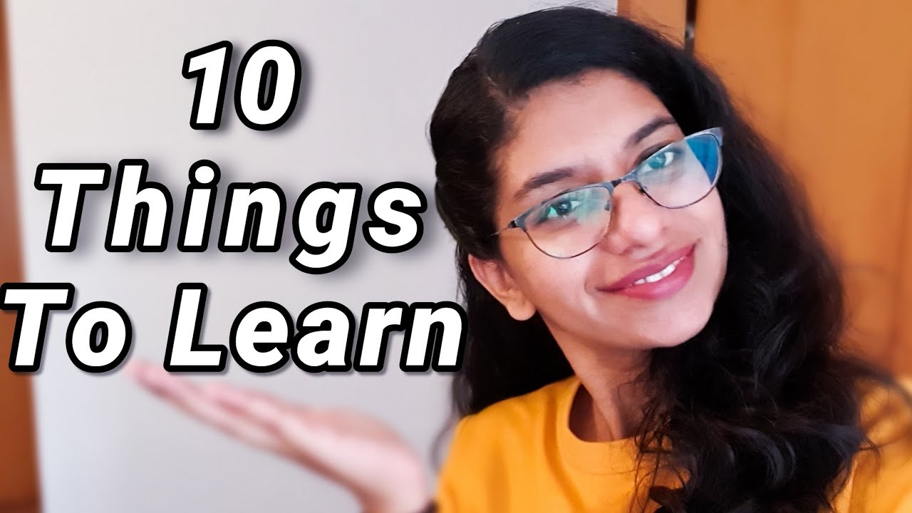 10 USEFUL things to learn in 2020 - YouTube