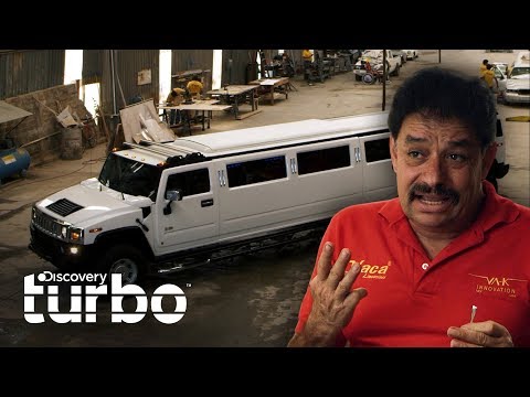 ¡Increíble conversión de Hummer a Limusina de 13 metros! | Mexicánicos | Discovery Turbo