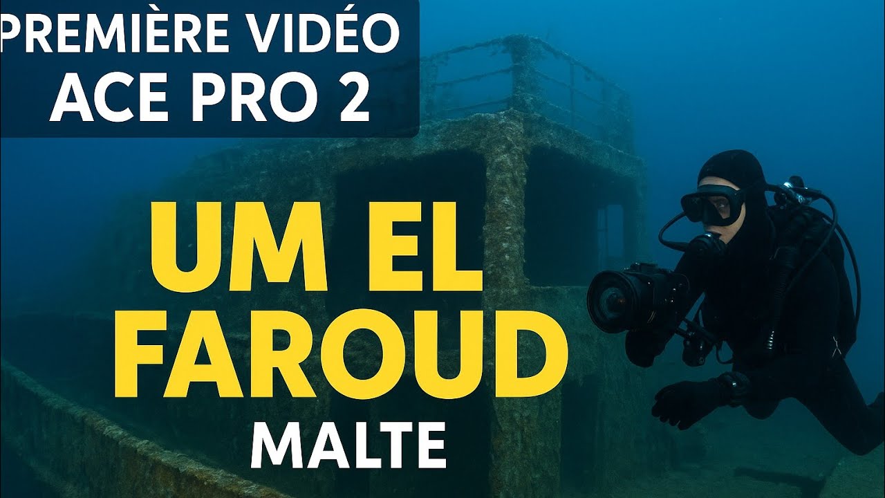 Plongée sur l'épave du UM EL FAROUD à Malte - YouTube