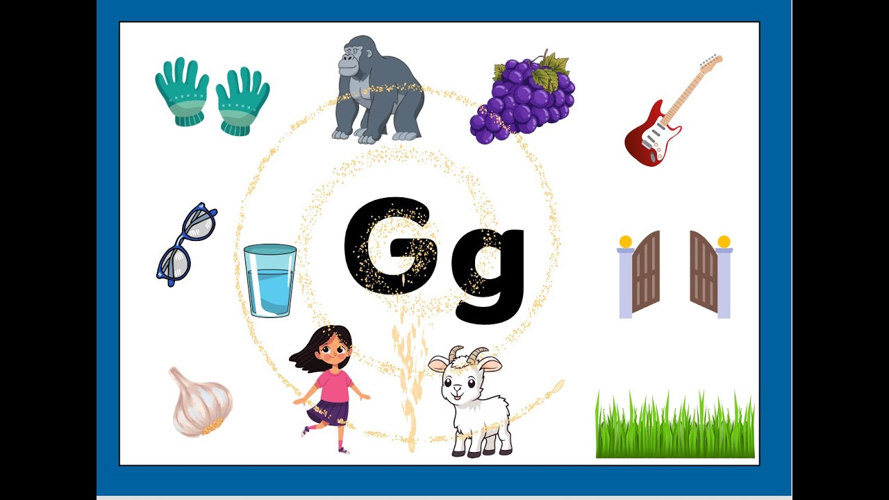 Learn Letters G and H: Fun with Initial Sounds and Objects! - YouTube