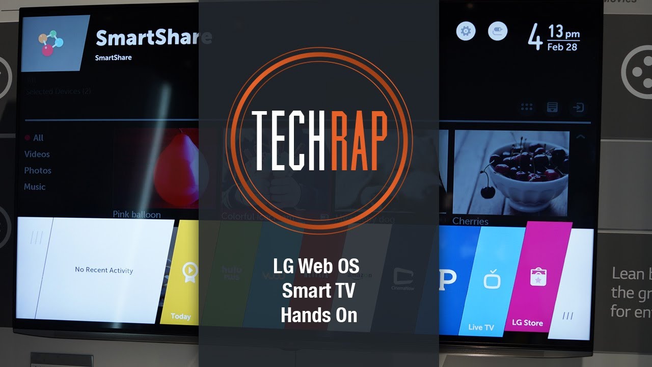 LG Smart TV running WebOS hands-on - YouTube