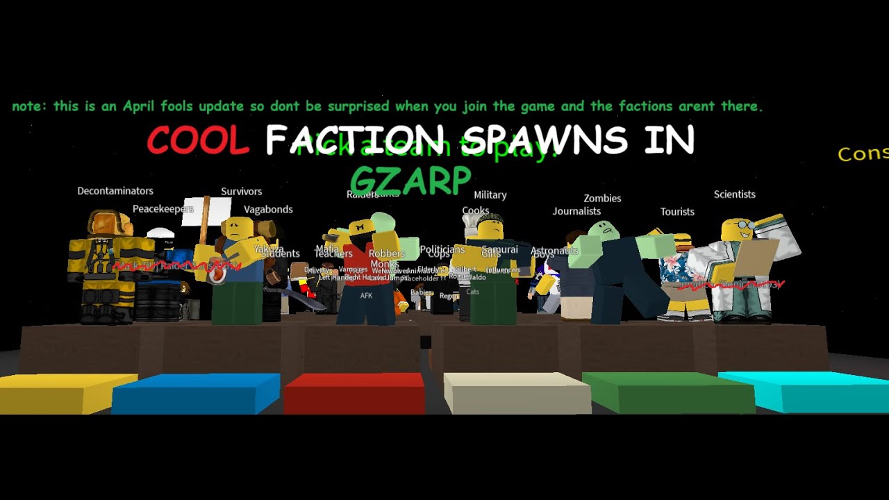 cool faction spawns in GZARP! - YouTube
