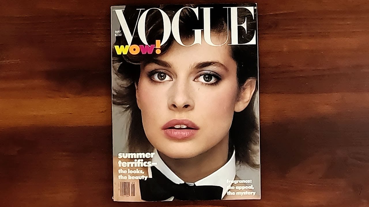 1982 May ASMR Magazine Flip Through: Vogue w Nastasha Kinski, Julie ...