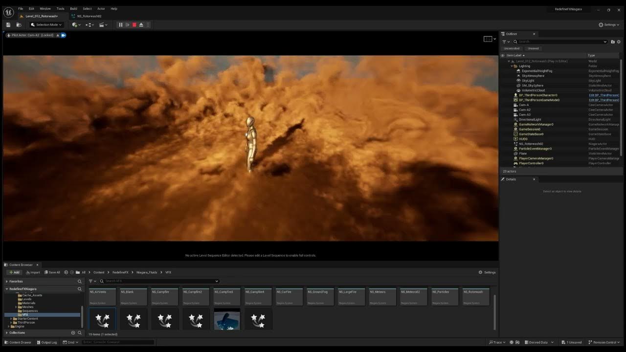 Desert Particle Simulation | Unreal Engine 5 - YouTube