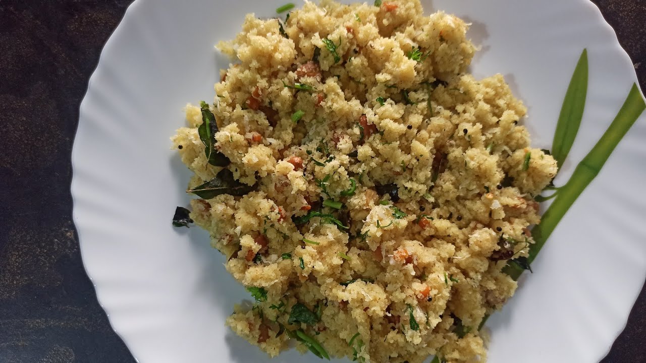How to make rava kad dhanya upma@our home made teasy food#karnataka ...