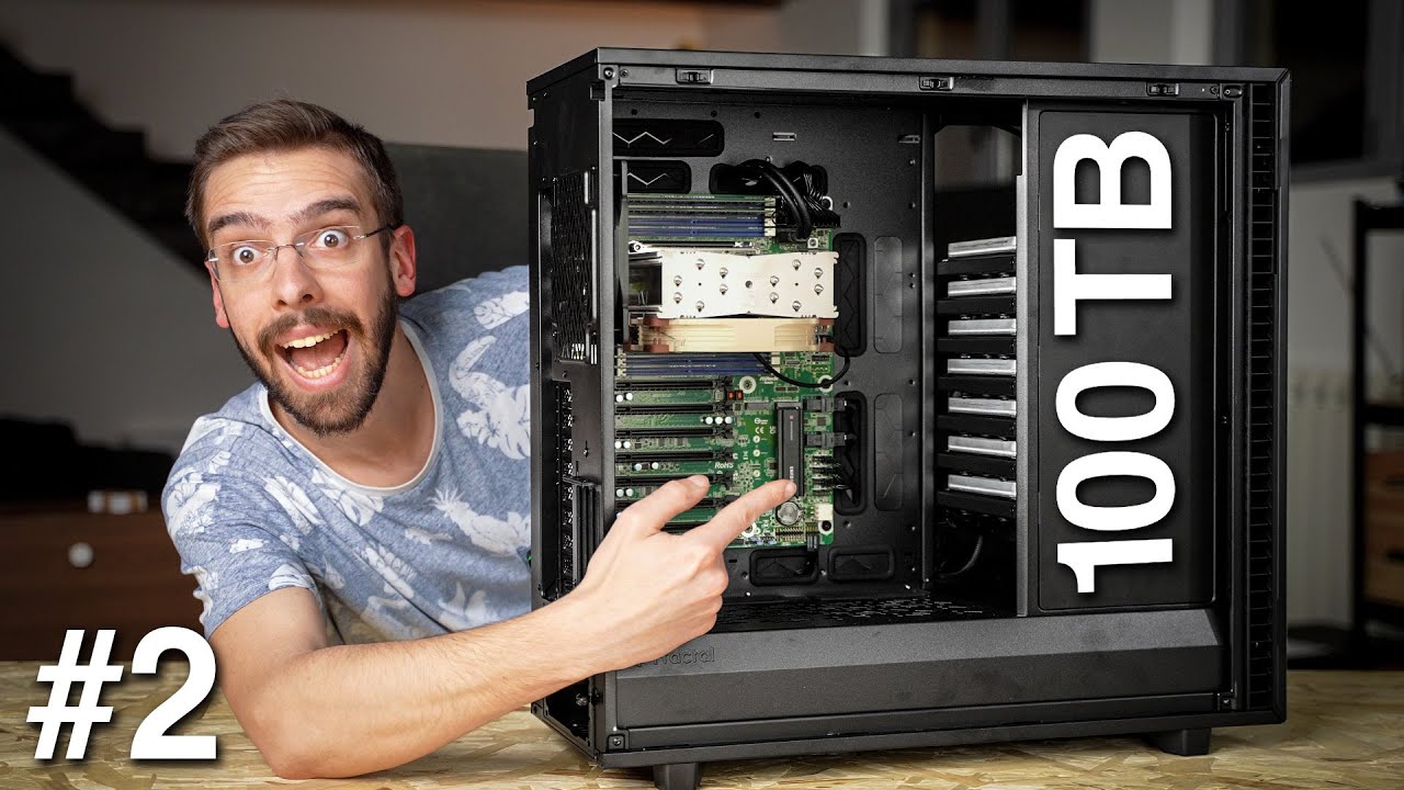 Come costruire un Server NAS da 100TB - Ep.2 - Assemblaggio - YouTube
