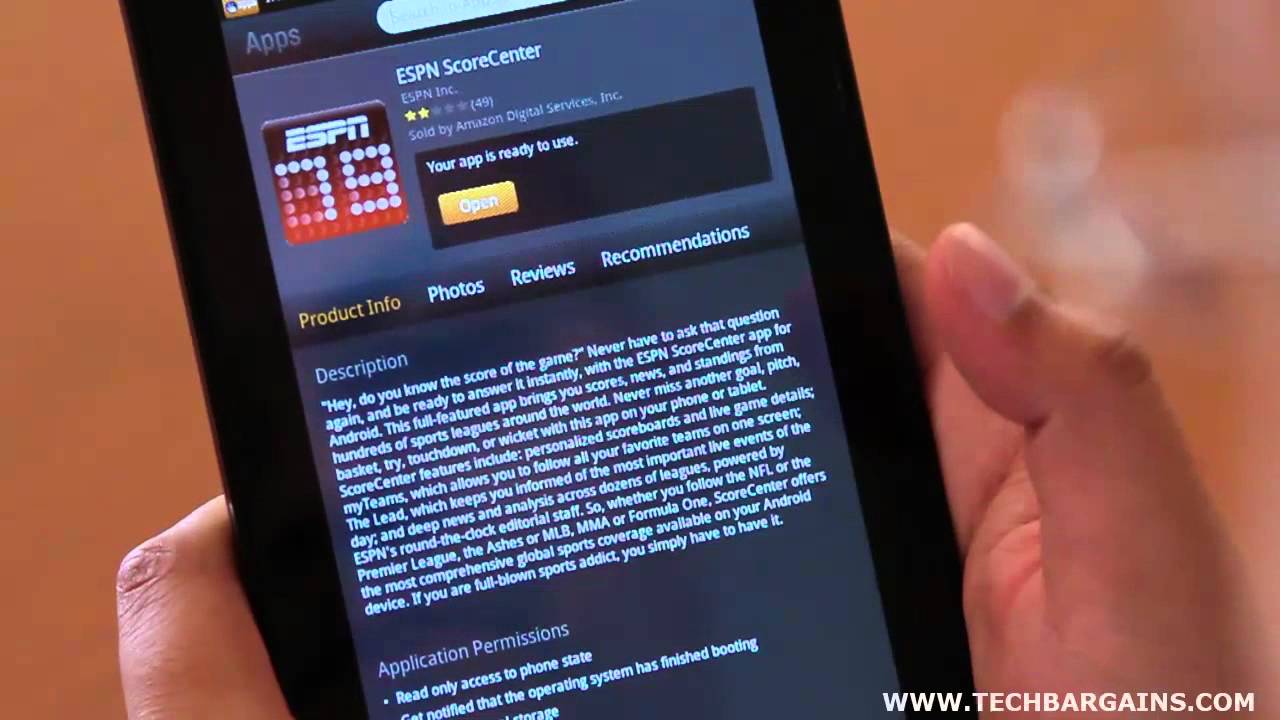 Amazon Kindle Fire Video Review (HD) - YouTube