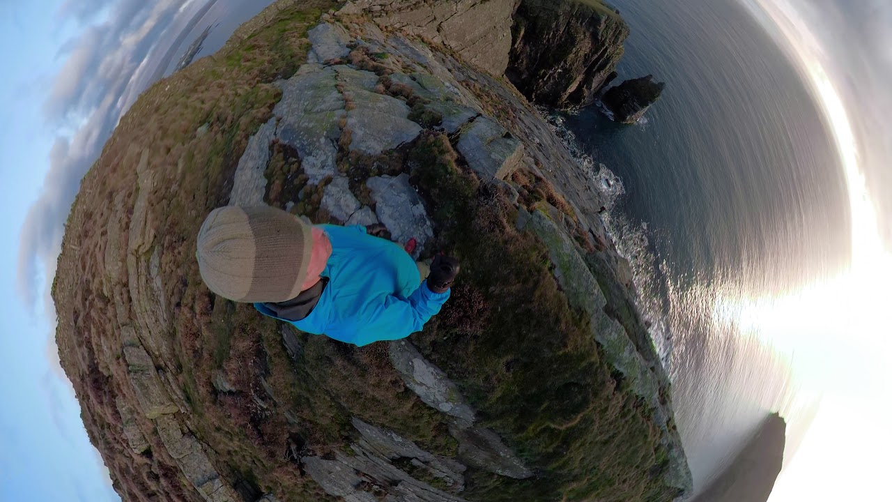 The Isle of Man's most terrifying walk. - YouTube