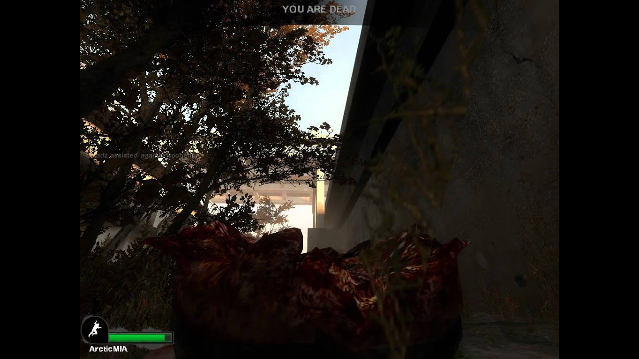 L4D2 - Random Talking Bush gets a surprise - YouTube