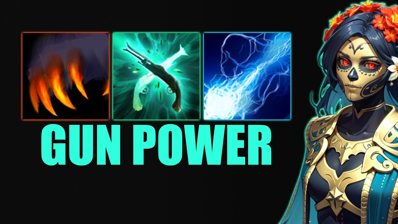 Gun Power GUNSLINGER + OVERPOWER | Ability Draft - YouTube