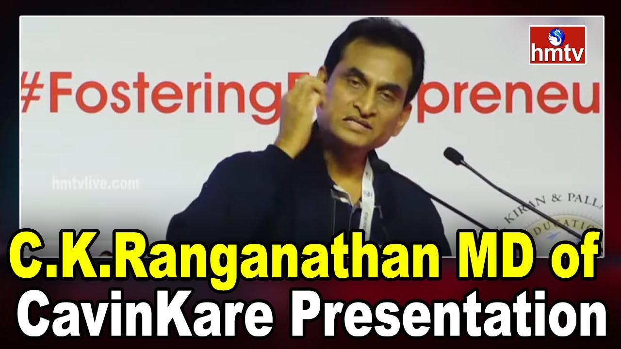 C.K.Ranganathan MD of CavinKare Presentation | TiE Summit 2022 ...