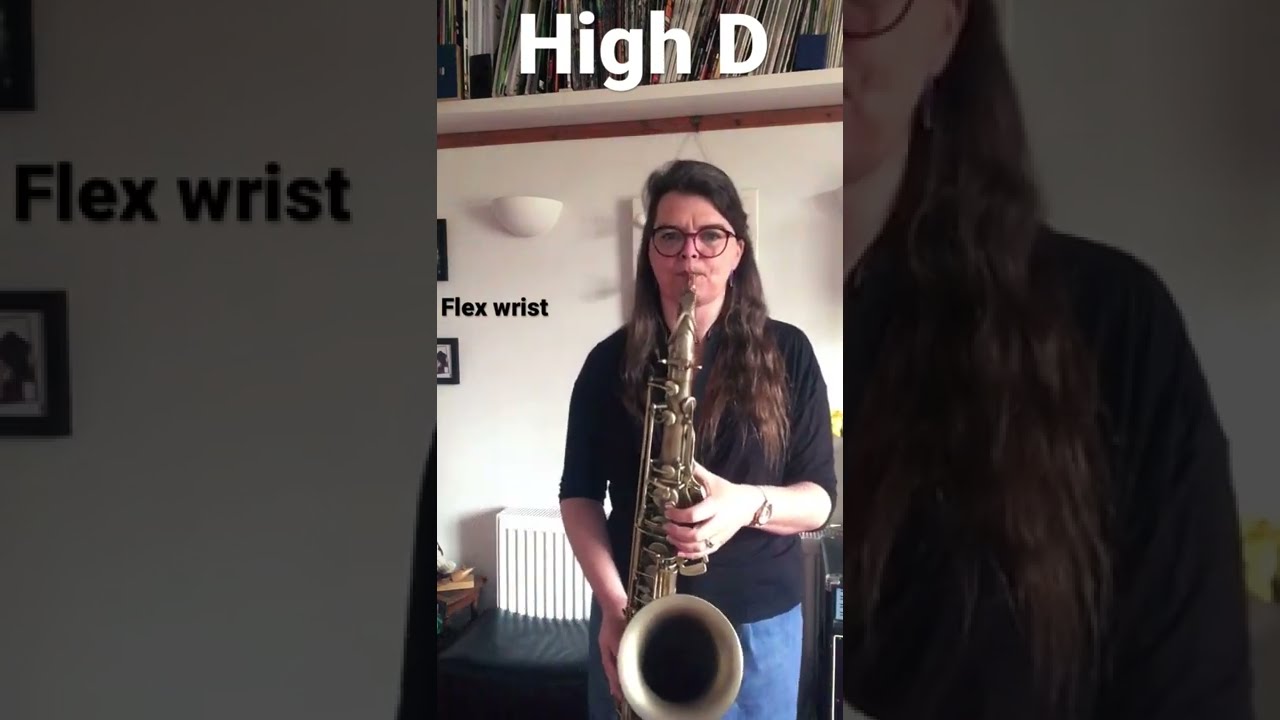 High D on TENOR SAX -palm key D technique - YouTube