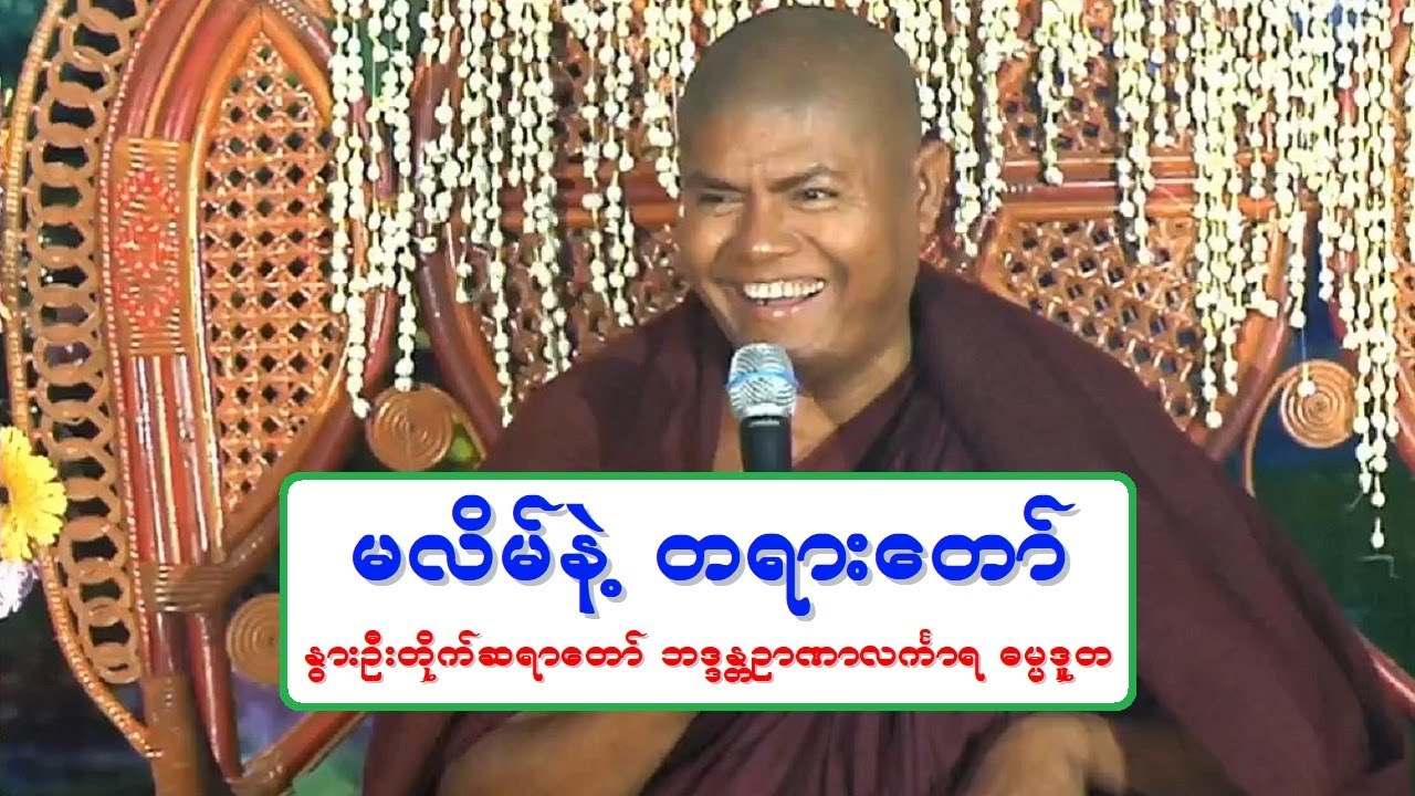 မလိမ္နဲ႔ တရားေတာ္ ႏြားဦးတိုက္ဆရာေတာ္ ဘဒၵႏၲဉာဏာလကၤာရ ၂၃ ၁၀ ၂၀၂၂ Youtube