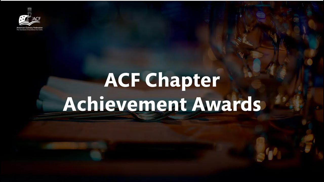 ACF Chapter Achievement Award - YouTube