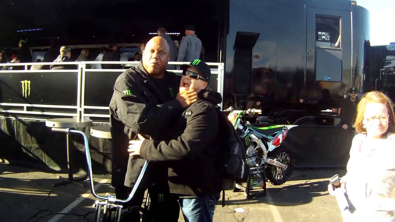 Tommy "tiny" Lister (aka Deebo) Oakland Supercross - YouTube