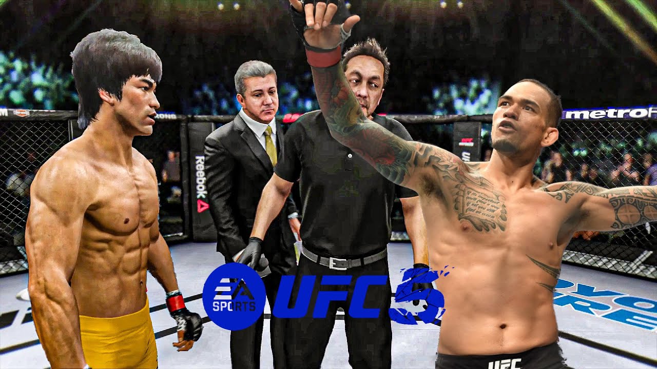 Bruce Lee vs Yancy Medeiros EA Sports UFC 5 Epic Fight 🔥🐲 - YouTube